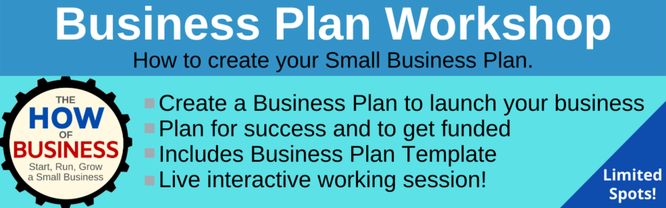 Small Business Plan Workshop